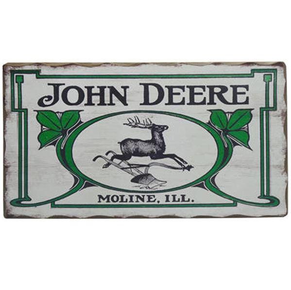 John Deere Vintage Logo Barn Wood Sign – PrairieCoast equipment